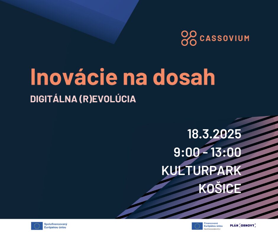 Konferencia Inovácie na dosah - Cassovium